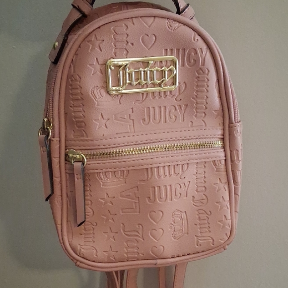 Juicy Couture | Bags | Juicy Couture Pink Mini Backpack | Poshmark
